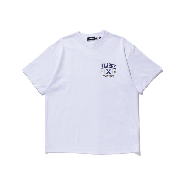 『セール実施中』ZOZO問い合わせ番号:94755719ショップ:XLARGE，エクストララージブランド:XLARGE，エクストララージ商品名:COLLEGE LOGO S/S TEEカテゴリ:トップス>Tシャツ/カットソーブランド品...