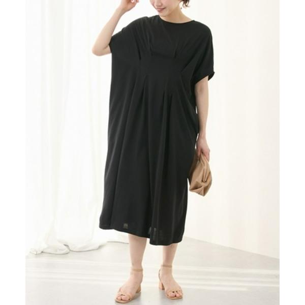 『タイムセール実施中』ZOZO問い合わせ番号:94755842ショップ:nissen，ニッセンブランド:QUNTSTYLE，キュントスタイル商品名:【マタニティウエア・授乳服】前後2WAY半袖タックワンピース（産前・産後）カテゴリ:ママ＆ベ...