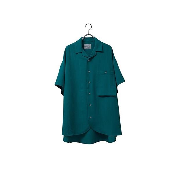 ZOZO問い合わせ番号:94755909ショップ:Jammin.，ジャミン ドットブランド:INTERPLAY，インタープレイ商品名:【INTERPLAY】Open Collar S/S Over Size Shirt【3:Solid】カテ...