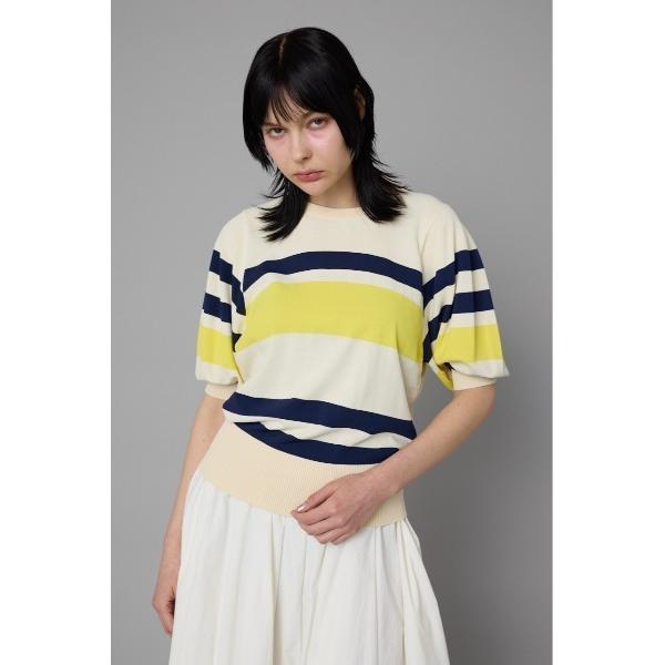 『セール実施中』ZOZO問い合わせ番号:94756312ショップ:HeRIN.CYE，ヘリンドットサイブランド:HeRIN.CYE，ヘリンドットサイ商品名:Border knit tops　　ボーダーニットトップスカテゴリ:トップス>...