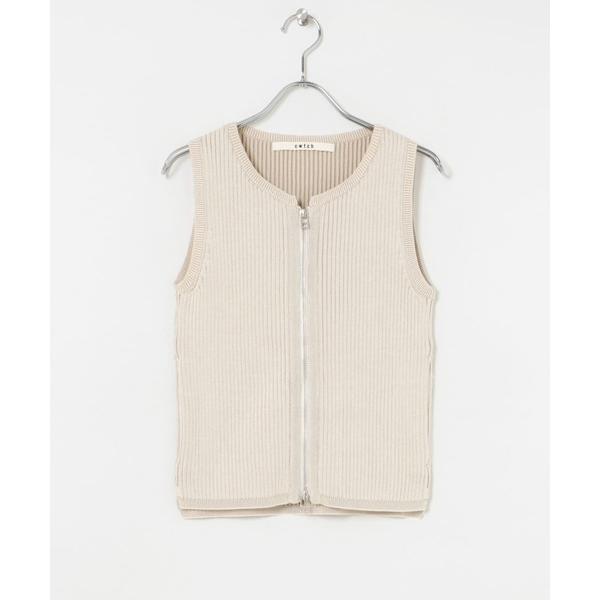 ZOZO問い合わせ番号:94756899ショップ:URBAN RESEARCH，アーバンリサーチブランド:THE GOODLAND MARKET，ザグッドランドマーケット商品名:cwtch　SLEEVE LESS ZIPTOPSカテゴリ:ト...