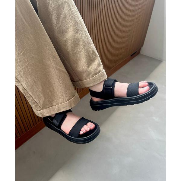 『セール実施中』ZOZO問い合わせ番号:94757411ショップ:ORiental TRaffic，オリエンタルトラフィックブランド:ORiental TRaffic，オリエンタルトラフィック商品名:【Fit meサンダル】ニットダブルベル...