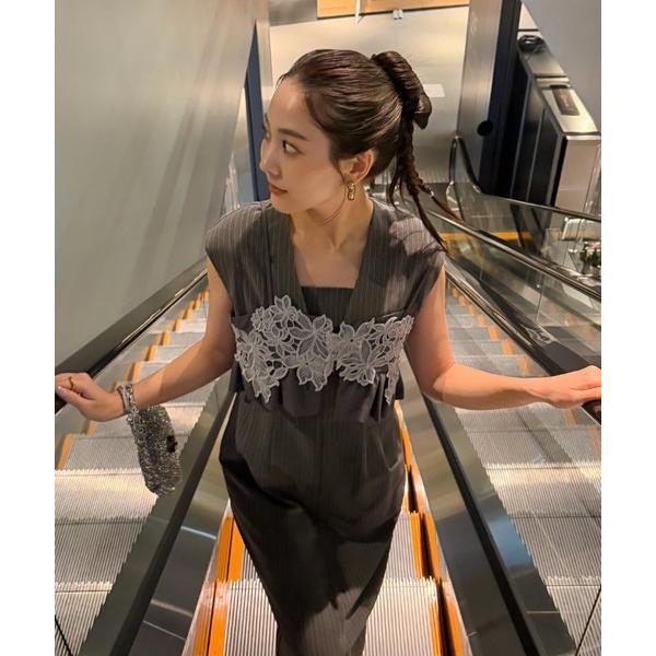 『タイムセール実施中』ZOZO問い合わせ番号:94757415ショップ:ANDRESD，アンドレスドブランド:ANDRESD，アンドレスド商品名:ピンストライプスリーブレスビスチェドレス / pinstripe sleeveless bus...