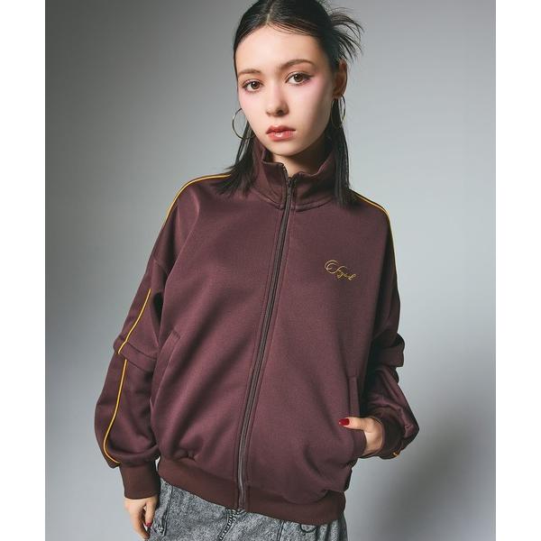 『セール実施中』ZOZO問い合わせ番号:94787846ショップ:X-girl，エックスガールブランド:X-girl，エックスガール商品名:PENCIL SCRIPT LOGO 2WAY TRACK JACKETカテゴリ:トップス>ジ...