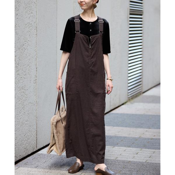 『セール実施中』ZOZO問い合わせ番号:94789053ショップ:IENA，イエナブランド:SLOBE IENA，スローブイエナ商品名:《WEB/一部店舗限定/追加2》アイラインジャンパースカートカテゴリ:ワンピース/ドレス>ワンピー...