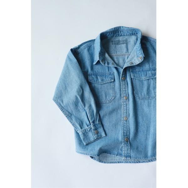 ZOZO問い合わせ番号:94790337ショップ:Hi! ONLINE STORE，ハイオンラインストアブランド:Catchup，ケチャップ商品名:【Catchup】ライトオンスデニムシャツカテゴリ:トップス>シャツ/ブラウスブランド...