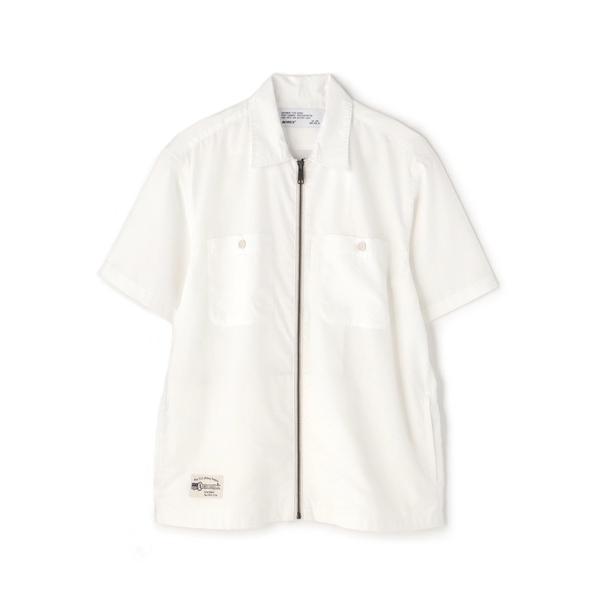 『セール実施中』ZOZO問い合わせ番号:94790372ショップ:AVIREX，アヴィレックスブランド:AVIREX，アヴィレックス商品名:《WEB＆DEPOT限定》ZIP UP WORK SHIRT ”25” / ジップアップ ワーク半袖...