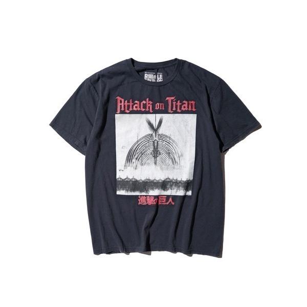 ZOZO問い合わせ番号:94791641ショップ:2A.M.，ツーエイエムブランド:THRIFTY LOOK，スリフティールック商品名:THRIFTY LOOK / スリフティールック THRIFTY ANIME TEE 'ATTACK O...