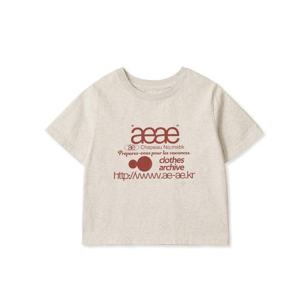 ZOZO問い合わせ番号:94791766ショップ:aeae，エーイーエーイーブランド:aeae，エーイーエーイー商品名:WEB LOGO CROP T-SHIRTSカテゴリ:トップス>Tシャツ/カットソーブランド品番:AE06素材:C...