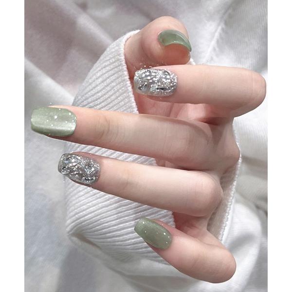 『タイムセール実施中』※このアイテムは返品・交換対象外商品です。コスメ商品ZOZO問い合わせ番号:94822399ショップ:Ada.，エイダブランド:shoppinggo，ショッピングゴー商品名:ネイルチップ ショート キラキラカテゴリ:メ...