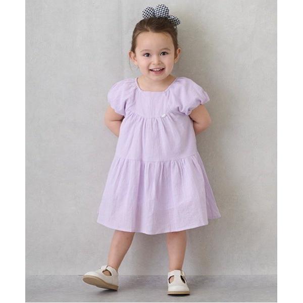 『セール実施中』ZOZO問い合わせ番号:94853847ショップ:petit main，プティマインブランド:petit main，プティマイン商品名:【スマイル/速乾】袖バルーンワンピカテゴリ:ワンピース/ドレス>ワンピースブランド...