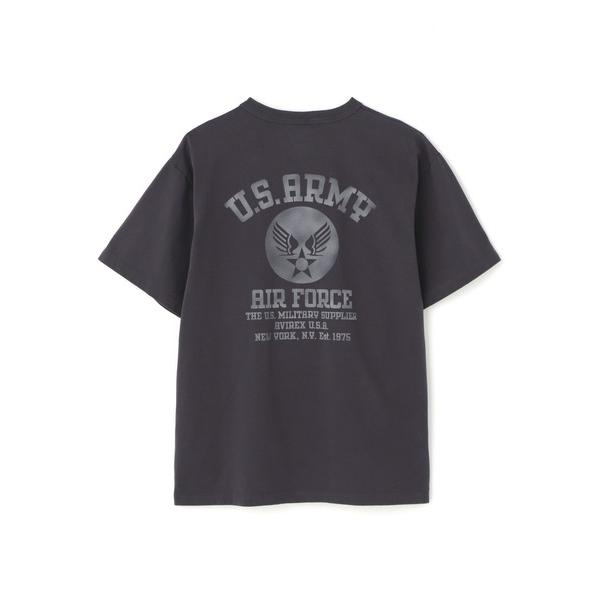 ZOZO問い合わせ番号:94854041ショップ:AVIREX，アヴィレックスブランド:AVIREX，アヴィレックス商品名:MIL. STENCIL T-SHIRT US ARMY AIR FORCE / ステンシル 半袖Tシャツ アーミー...