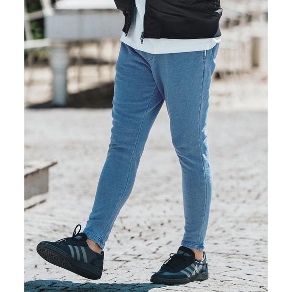 ZOZO問い合わせ番号:94884536ショップ:CAMBIO，カンビオブランド:felkod，フィルコッド商品名:mp13754- Knit Denim Spindle Pants スピンドルパンツカテゴリ:パンツ>その他パンツブラ...