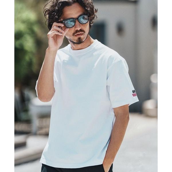 ZOZO問い合わせ番号:94884556ショップ:CAMBIO，カンビオブランド:felkod，フィルコッド商品名:mt9818- Double Embroidery Tee  Tシャツカテゴリ:トップス>Tシャツ/カットソーブランド...