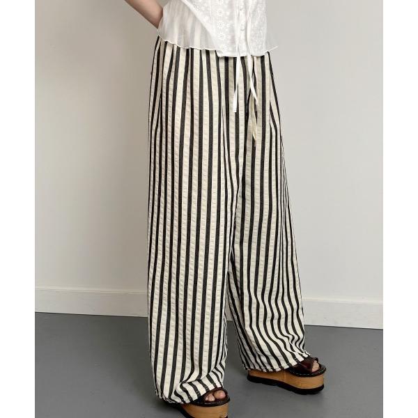 『タイムセール実施中』ZOZO問い合わせ番号:94884728ショップ:Ada.，エイダブランド:NANAHACHI，ナナハチ商品名:太目のストライプワイドパンツカテゴリ:パンツ>その他パンツブランド品番:a25pado0832素材:...