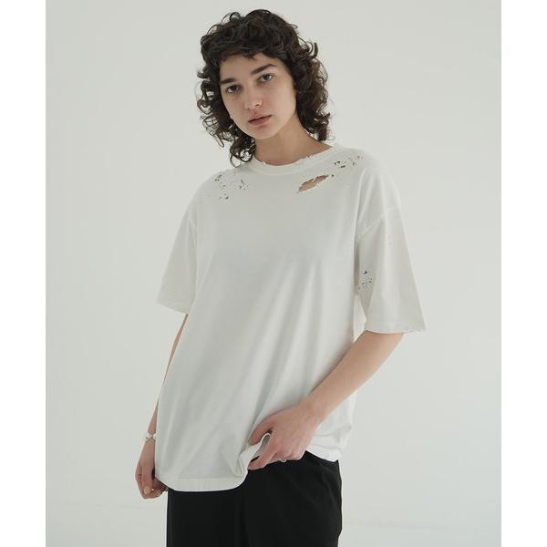 『セール実施中』ZOZO問い合わせ番号:94884767ショップ:CLANE，クラネブランド:CLANE，クラネ商品名:CRASH DESIGN OVER TEEカテゴリ:トップス>Tシャツ/カットソーブランド品番:18105-133...