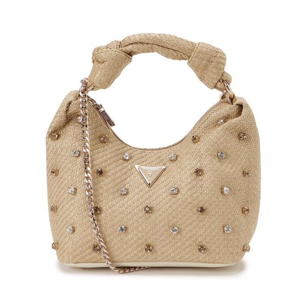 『セール実施中』ZOZO問い合わせ番号:94886070ショップ:GUESS，ゲスブランド:Guess，ゲス商品名:ISOTTA Small Hobo ホーボーカテゴリ:バッグ>ショルダーバッグブランド品番:WE966001素材:ポリ...