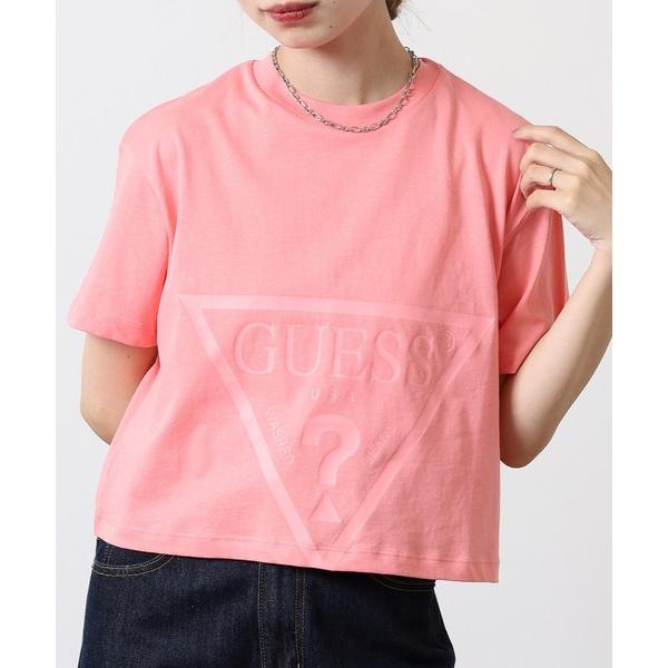 『タイムセール実施中』ZOZO問い合わせ番号:94886320ショップ:FUNALIVE，ファンアライブブランド:Guess，ゲス商品名:GUESS ADELE CROP T-SHIRT TEEシャツカテゴリ:トップス>Tシャツ/カッ...