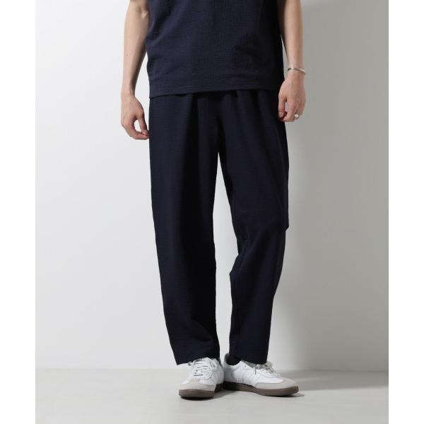 『タイムセール実施中』ZOZO問い合わせ番号:94917877ショップ:NANO universe，ナノユニバースブランド:NANO universe，ナノユニバース商品名:ジャージーサッカーワイドテーパードパンツカテゴリ:パンツ>そ...