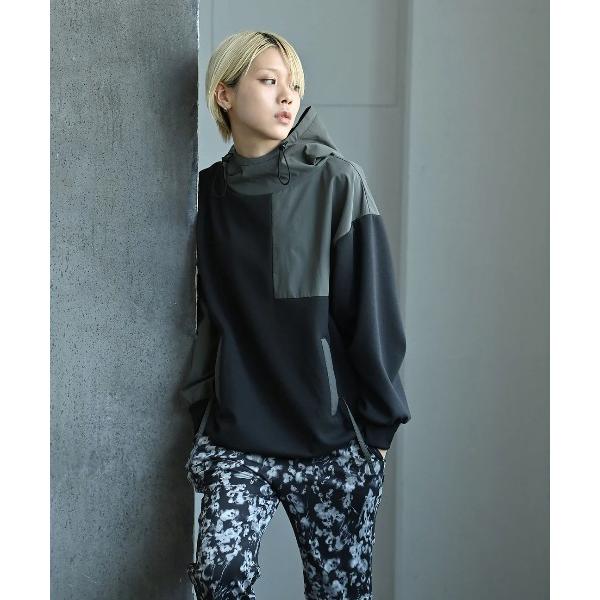 『セール実施中』ZOZO問い合わせ番号:94917923ショップ:THE BESTIE SHOP，ザベスティショップブランド:funda mine，ファンダマイン商品名:UNISEX　[日本製]ダンボールコンビプルオーバーカテゴリ:ジャケッ...