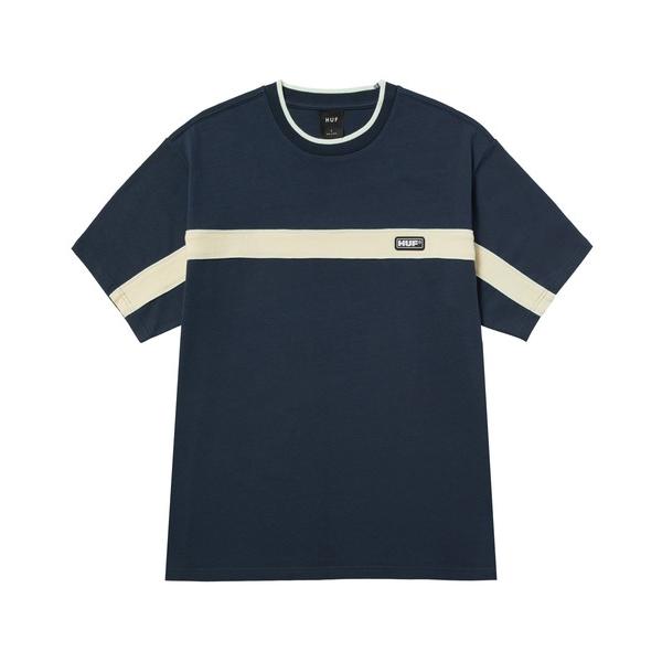 ZOZO問い合わせ番号:94918122ショップ:HUF，ハフブランド:HUF，ハフ商品名:INTERSTATE KNIT BOXY TOPカテゴリ:トップス>Tシャツ/カットソーブランド品番:25M_KN00549素材:100%コッ...