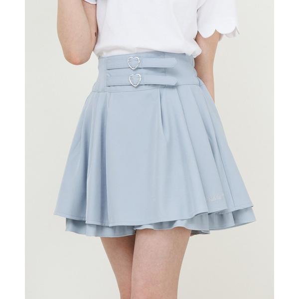 『タイムセール実施中』ZOZO問い合わせ番号:94918150ショップ:BABYDOLL，ベビードールブランド:PINKHUNT，ピンクハント商品名:PINKHUNT ピンクハント ダブルベルト フレアスカート風ショートパンツ 0698Kカ...