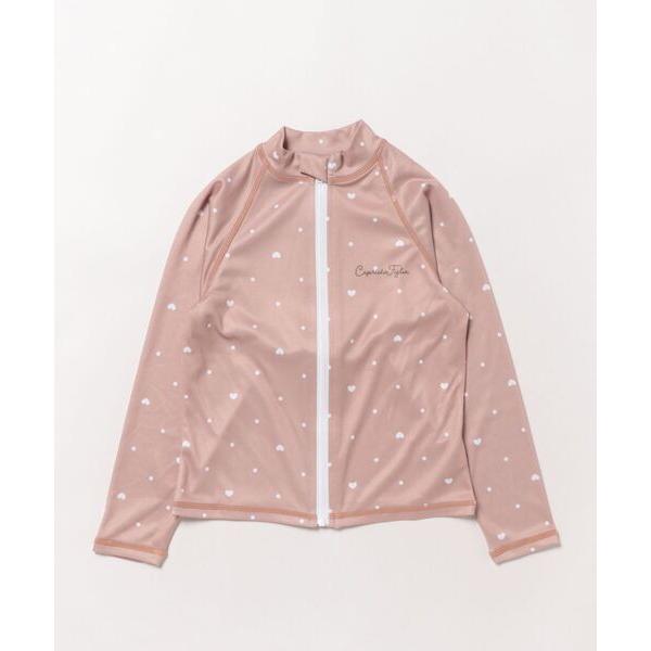 『タイムセール実施中』ZOZO問い合わせ番号:94918302ショップ:BTP，ビーティーピーブランド:minius，ミニウス商品名:【Capricho Figlia/カプリチョ フィリア】CPハートドットラッシュ/キッズラッシュガードUP...