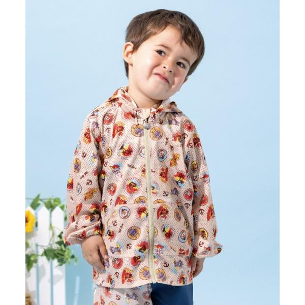 ZOZO問い合わせ番号:94920266ショップ:BANDAI APPAREL SHOP，バンダイアパレルショップブランド:ANPANMAN KIDS COLLECTION，アンパンマンキッズコレクション商品名:フード取り外しメッシュパーカ...