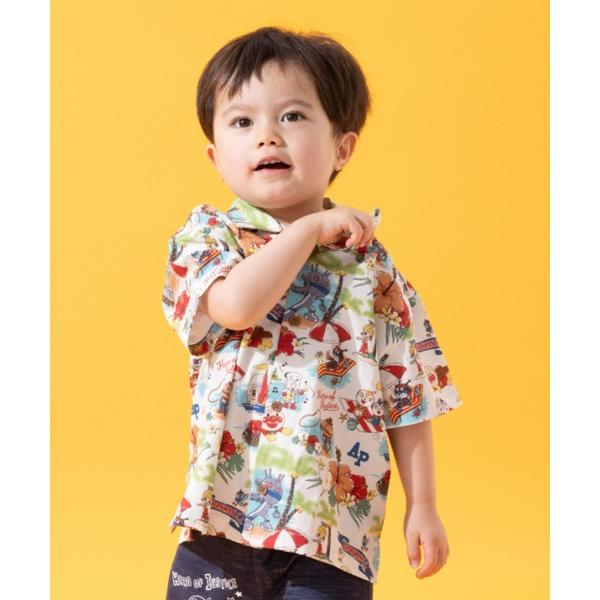 ZOZO問い合わせ番号:94920280ショップ:BANDAI APPAREL SHOP，バンダイアパレルショップブランド:ANPANMAN KIDS COLLECTION，アンパンマンキッズコレクション商品名:アロハシャツカテゴリ:トップ...