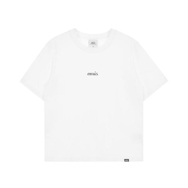 ZOZO問い合わせ番号:94920359ショップ:EMIS，イミスブランド:EMIS，イミス商品名:(WOMENS) EMBOSSING LOGO T-SHIRTSカテゴリ:トップス>Tシャツ/カットソーブランド品番:E243W310...