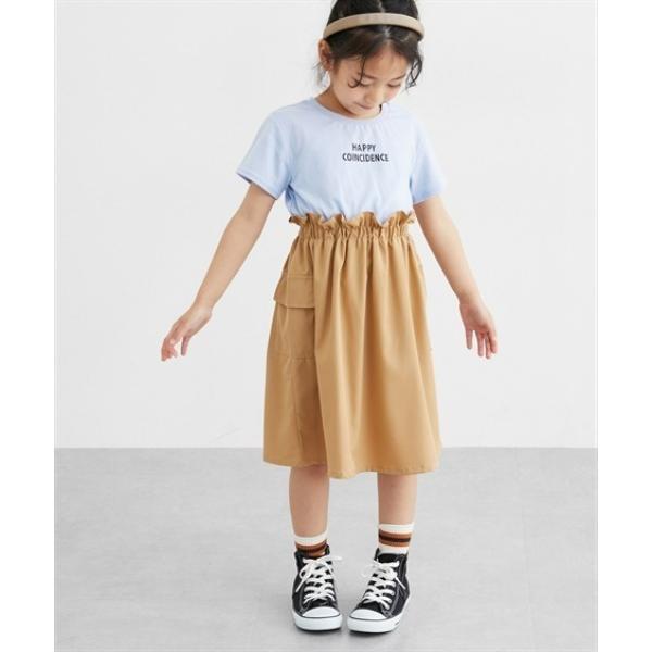 ZOZO問い合わせ番号:94921569ショップ:nissen，ニッセンブランド:QUNTSTYLE，キュントスタイル商品名:さらさら素材ドッキングカーゴ半袖ワンピースカテゴリ:ワンピース/ドレス>ワンピースブランド品番:CIY022...