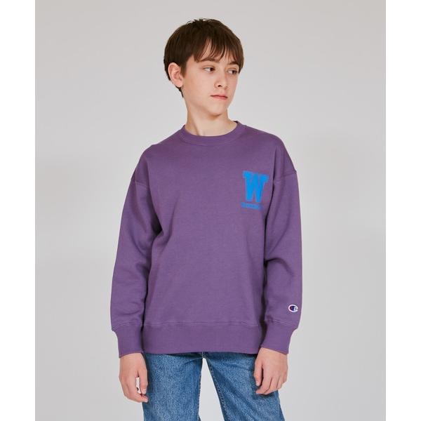 『タイムセール実施中』ZOZO問い合わせ番号:94952063ショップ:Champion，チャンピオンブランド:Champion，チャンピオン商品名:【Champion/チャンピオン】キッズ クルーネックスウェットシャツカテゴリ:トップス&...