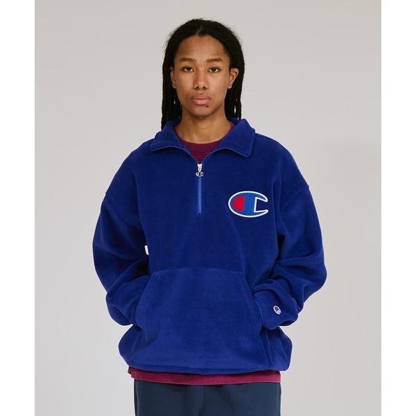 『タイムセール実施中』ZOZO問い合わせ番号:94952121ショップ:Champion，チャンピオンブランド:Champion，チャンピオン商品名:【Champion/チャンピオン】メンズ アクションスタイル ハーフジップジャケットカテゴ...