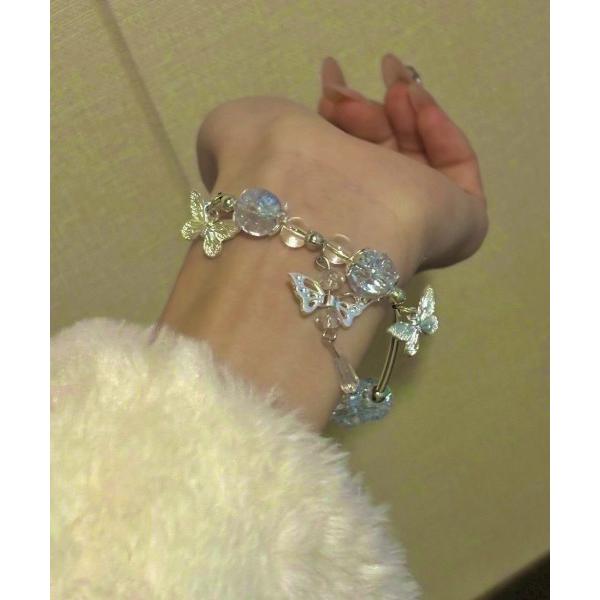 『タイムセール実施中』ZOZO問い合わせ番号:94953548ショップ:Mayree，メイリーブランド:almo，アルモ，Mayree，メイリー商品名:【LAMPOON】バタフライブレスレットカテゴリ:アクセサリー>ブレスレットブラン...