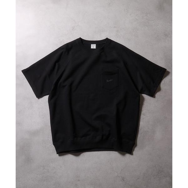 ZOZO問い合わせ番号:94953886ショップ:NUMBER (N)INE，ナンバーナインブランド:NUMBER (N)INE，ナンバーナイン商品名:FIRM COTTON RAGLAN SHORT SLEEVE POCKET SWEAT...