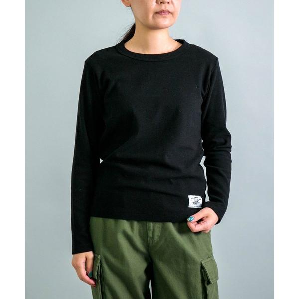 ZOZO問い合わせ番号:94955150ショップ:DOMINGO，ドミンゴブランド:OMNIGOD，オムニゴッド商品名:[OMNIGOD womens / オムニゴッド] KLフライス ロングスリーブＴシャツカテゴリ:トップス>Tシャ...
