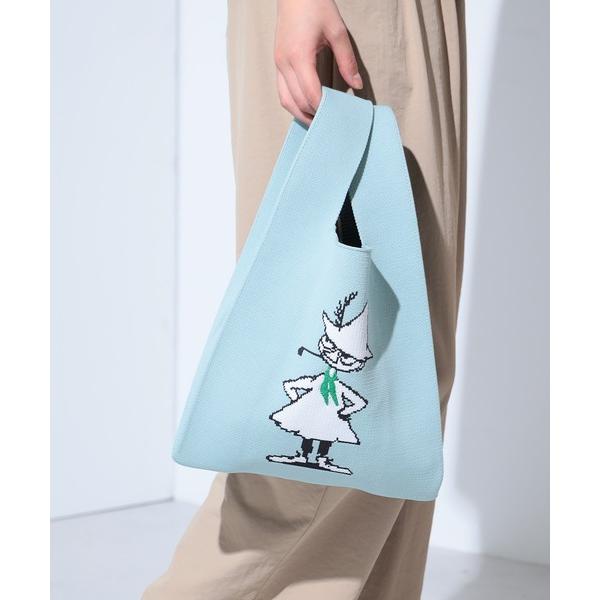 『セール実施中』ZOZO問い合わせ番号:94955335ショップ:GALLORIA，ギャローリアブランド:GALLORIA，ギャローリア商品名:ムーミン　ニットミニバッグカテゴリ:バッグ>エコバッグ/サブバッグブランド品番:6075-...