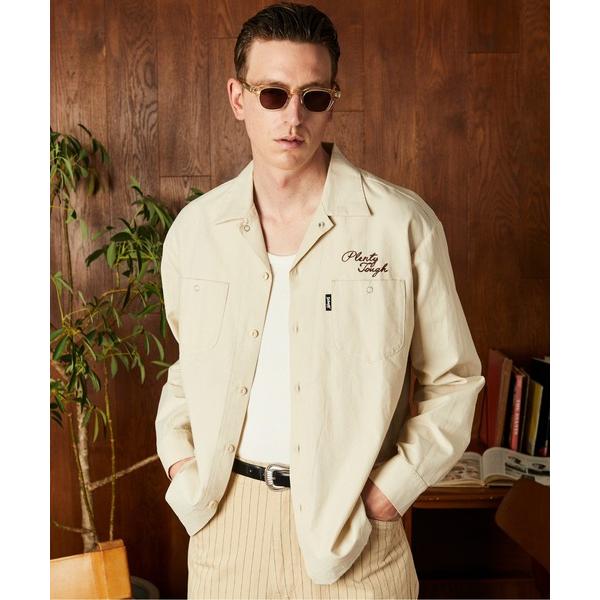 『セール実施中』ZOZO問い合わせ番号:94955828ショップ:SCHOTT，ショットブランド:schott，ショット商品名:Schott/ショット/NC WORK SHIRT EMB./刺繍 ワークシャツカテゴリ:トップス>シャツ...