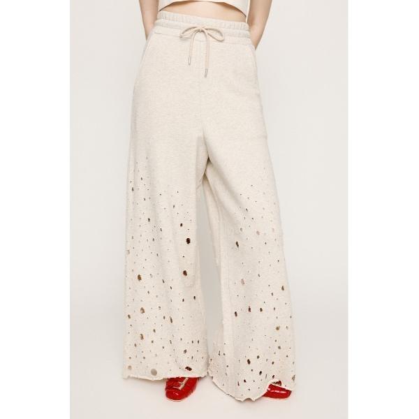 『タイムセール実施中』ZOZO問い合わせ番号:94955866ショップ:SLY，スライブランド:SLY，スライ商品名:DAMAGE SW PT ダメージ スウェット パンツカテゴリ:パンツ>スウェットパンツブランド品番:030ISR8...