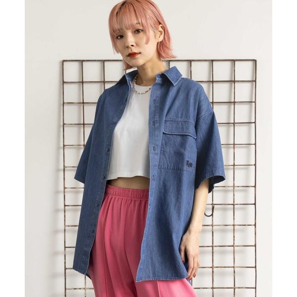 『タイムセール実施中』参考価格：7，920円発売時期：2023年04月コンディション：B（目立つ使用感なし）使用感が少ない、または気にならないアイテム袖：ひきつれ参考商品名：PAGEBOYLIM/ルーズデニムシャツ参考品番：904907【商...