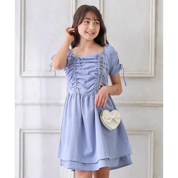 『タイムセール実施中』ZOZO問い合わせ番号:94986725ショップ:cross marche，クロスマルシェブランド:Amourire girl，アムリールガール，cross marche，クロスマルシェ商品名:袖2WAYシャーリングリ...