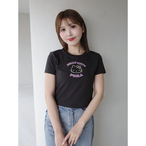 ZOZO問い合わせ番号:94986801ショップ:EATME，イートミーブランド:PUMA，プーマ，EATME，イートミー商品名:【PUMA×HELLO KITTY】GRAPHIC BABE TEEカテゴリ:トップス>Tシャツ/カット...