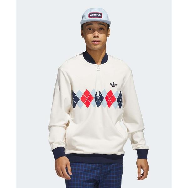 『セール実施中』ZOZO問い合わせ番号:94986885ショップ:adidas，アディダスブランド:adidas，アディダス，adidas Golf，アディダスゴルフ商品名:オリジナルスゴルフ アーガイル HZ スウエット【adidas G...