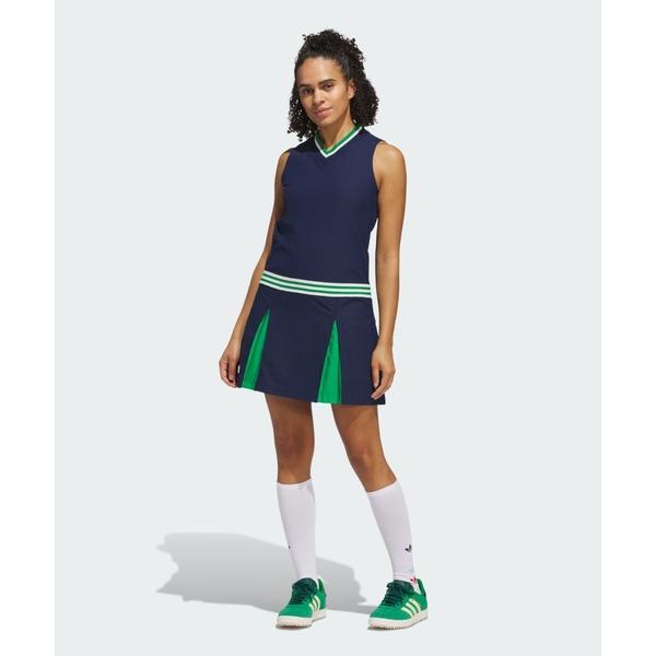 『セール実施中』ZOZO問い合わせ番号:94986886ショップ:adidas，アディダスブランド:adidas，アディダス，adidas Golf，アディダスゴルフ商品名:オリジナルスゴルフ Vネック ノースリーブ ワンピース【adida...
