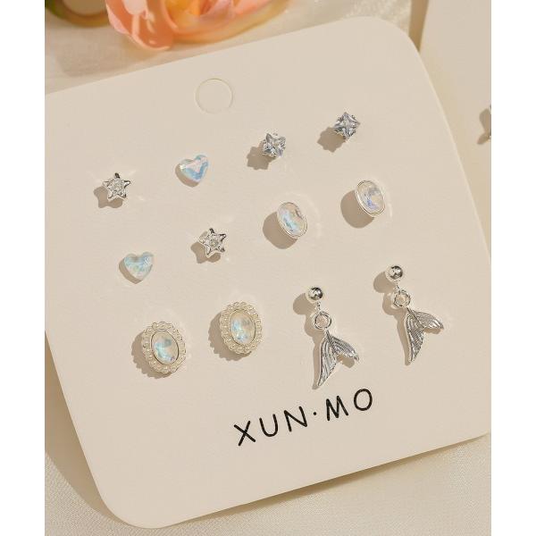 ※このアイテムは返品・交換対象外商品です。ZOZO問い合わせ番号:94988031ショップ:VIBGYOR，ヴィブジョーブランド:MASHIRO，マシロ，VIBGYOR，ヴィブジョー商品名:【MASHIRO】マルチモチーフピアス 12点セッ...