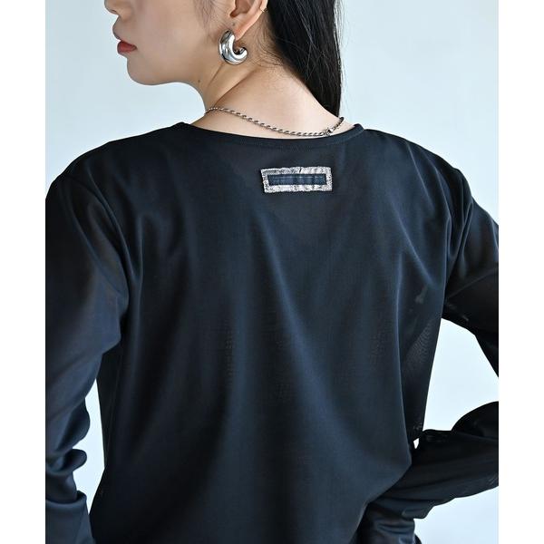 ZOZO問い合わせ番号:94989250ショップ:THE BESTIE SHOP，ザベスティショップブランド:funda mine，ファンダマイン商品名:バックネームシアートップスカテゴリ:トップス>その他トップスブランド品番:FM2...