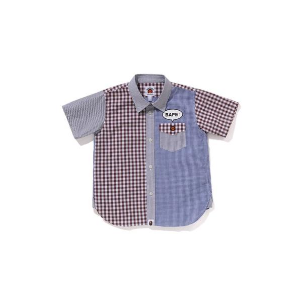 ZOZO問い合わせ番号:94989470ショップ:A BATHING APE，ア ベイシング エイプブランド:A BATHING APE，アベイシングエイプ商品名:MULTI CHECK ONE POINT SS SHIRTカテゴリ:トップ...