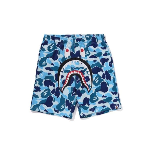 ZOZO問い合わせ番号:94989619ショップ:A BATHING APE，ア ベイシング エイプブランド:A BATHING APE，アベイシングエイプ商品名:ABC CAMO SHARK SWEAT SHORTSカテゴリ:パンツ&gt...
