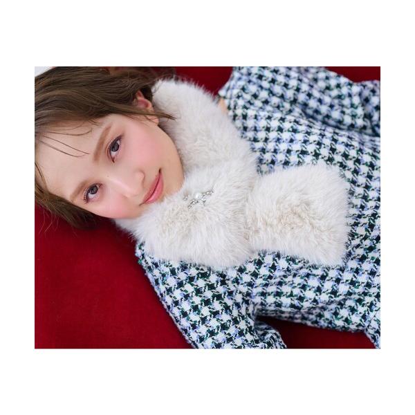 ZOZO問い合わせ番号:95022999ショップ:TOCCA，トッカブランド:TOCCA，トッカ商品名:BIJOUX RIBBON FURTIPPET ティペットカテゴリ:ファッション雑貨>マフラーブランド品番:AATZGW0303素...