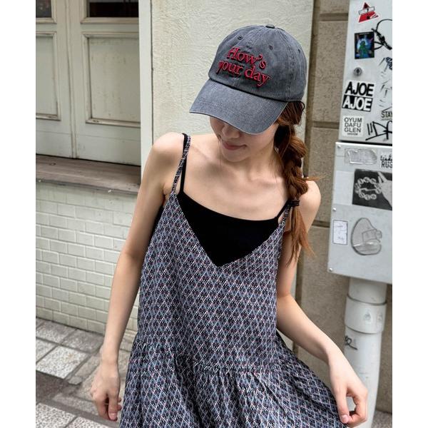 『セール実施中』ZOZO問い合わせ番号:95023263ショップ:CANAL JEAN，キャナルジーンブランド:CANAL JEAN，キャナルジーン商品名:Lakey Park　How's your day CAPカテゴリ:帽子>キャ...